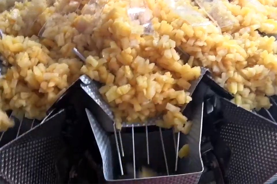 Economical High Speed Multihead weigher with fast ROI